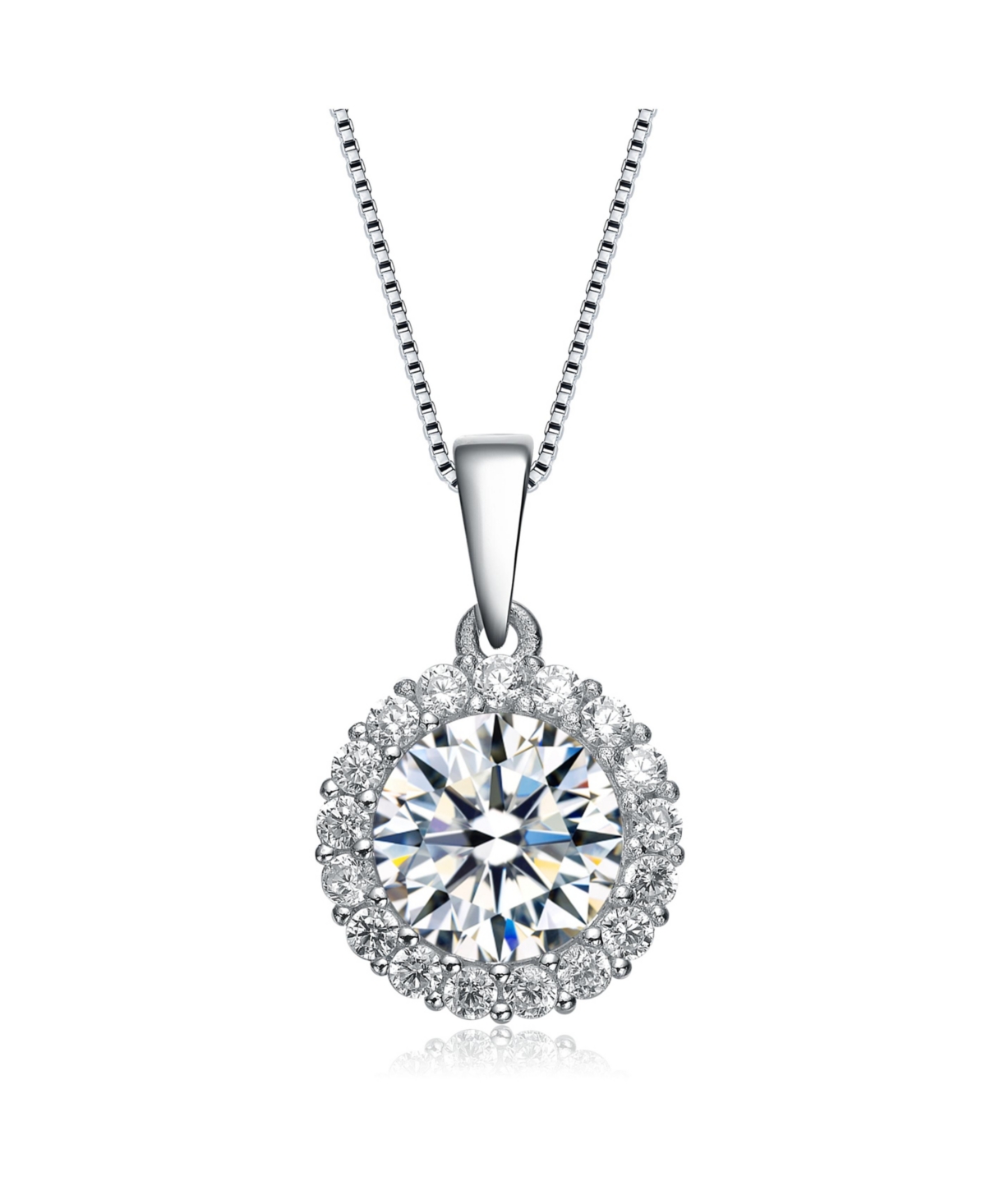 Click here for Sterling Silver with Colored Round Cubic Zirconia... prices
