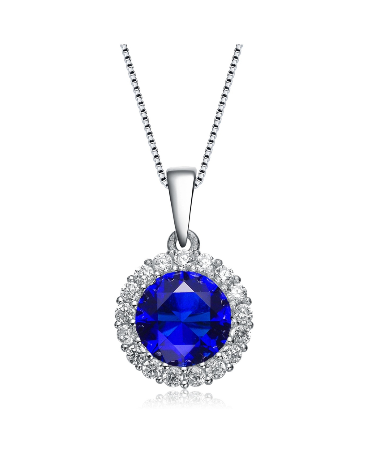 Click here for Sterling Silver with Colored Round Cubic Zirconia... prices