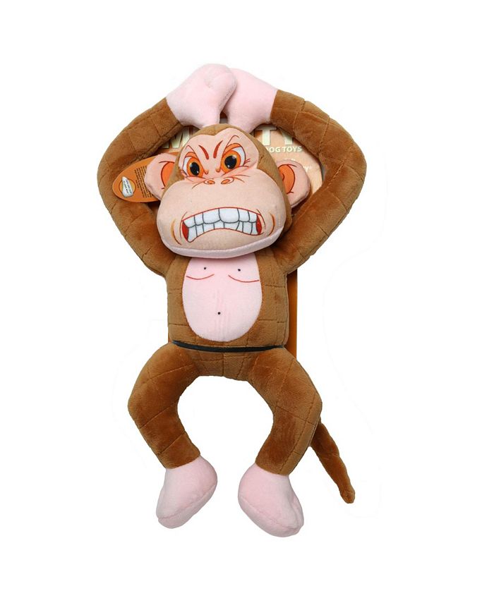 Mighty Angry Animals Monkey, 2-Pack Dog Toys - Macy's