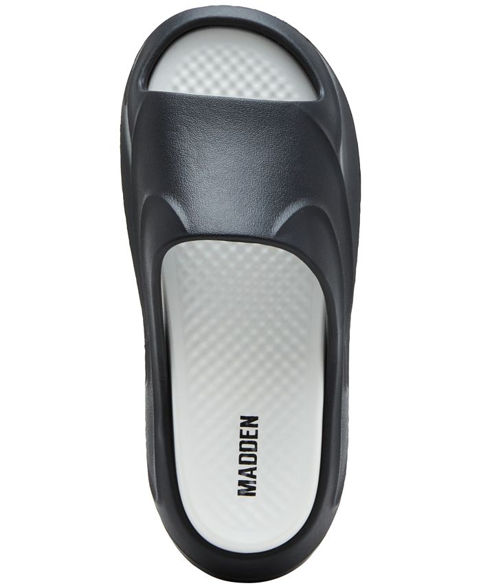 Madden Men Men's M-Jerrii Sculptured Pool Slide Sandals - Macy's