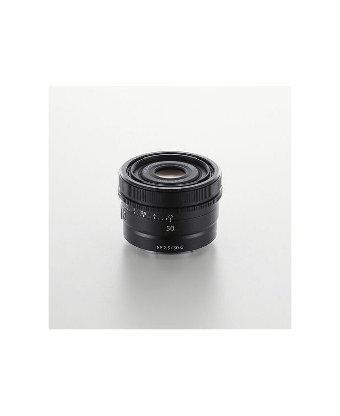 Sony SEL50F25G FE 50mm f/2.5 G Full-Frame Ultra-Compact G Lens - Macy's