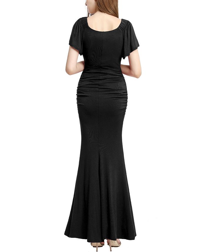 kimi + kai Maternity Abigail Off Shoulder Maxi Dress - Macy's