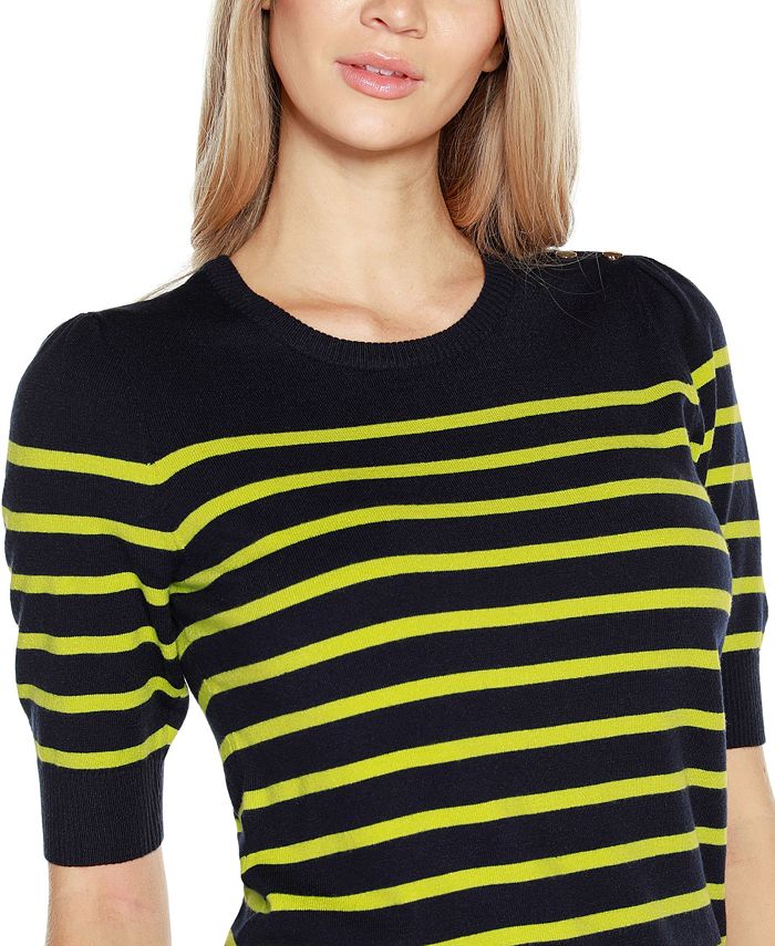 Belldini Women's Breton Striped Sweater - Macy's