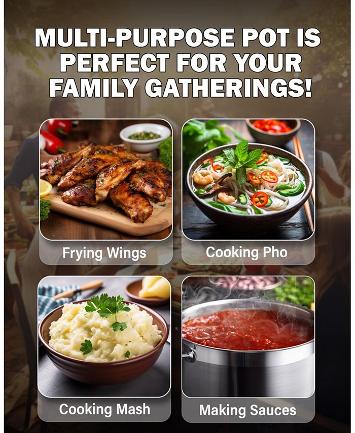 Cooks Standard 6-Quart Stock Pot with Lid, Professional 18/10 Stainless ...