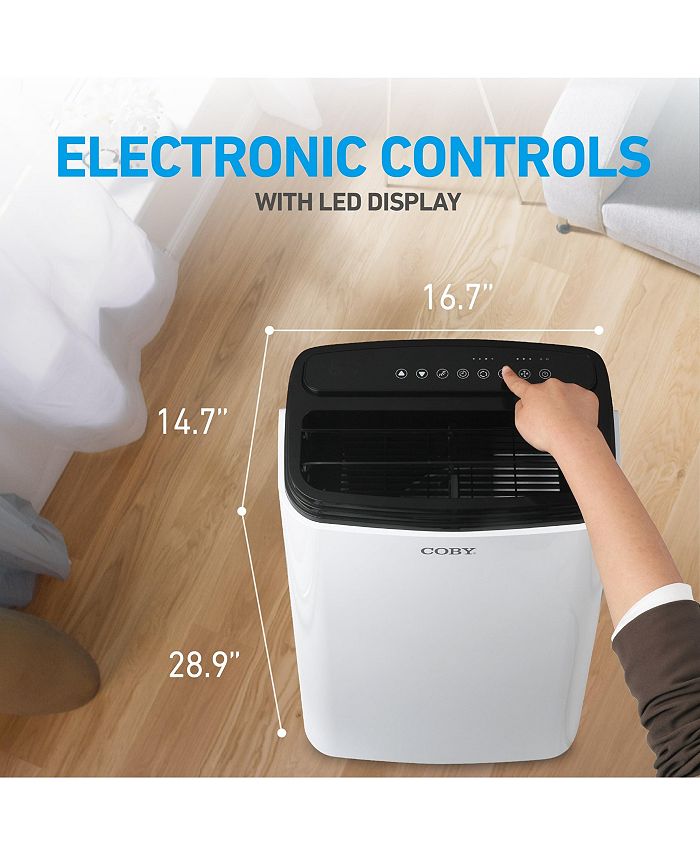 COBY Portable Air Conditioner 4-in-1 ,12,000 BTU with Heater - Macy's