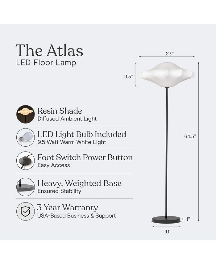 Brightech Altlas LED Floor Lamp - Macy's