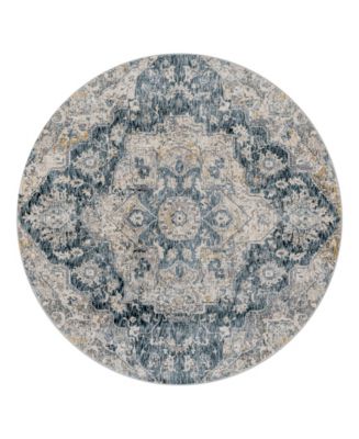 Livabliss Cardiff CDF-2307 7'10x7'10 Round Area Rug - Macy's