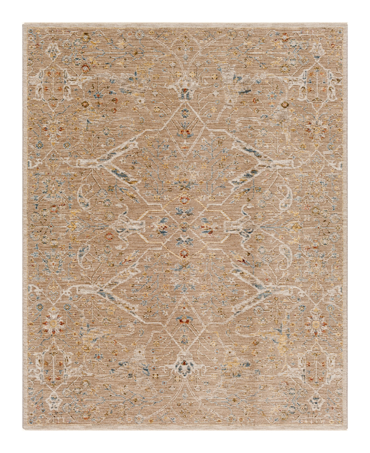 Click here for Livabliss Reina Ren-2300 27x4 Area Rug - Tan prices
