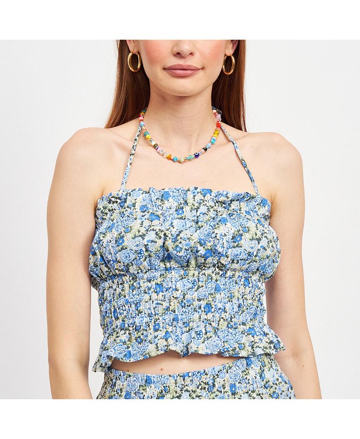 Emory Park Women's Vera Halter Neck Top - Macy's