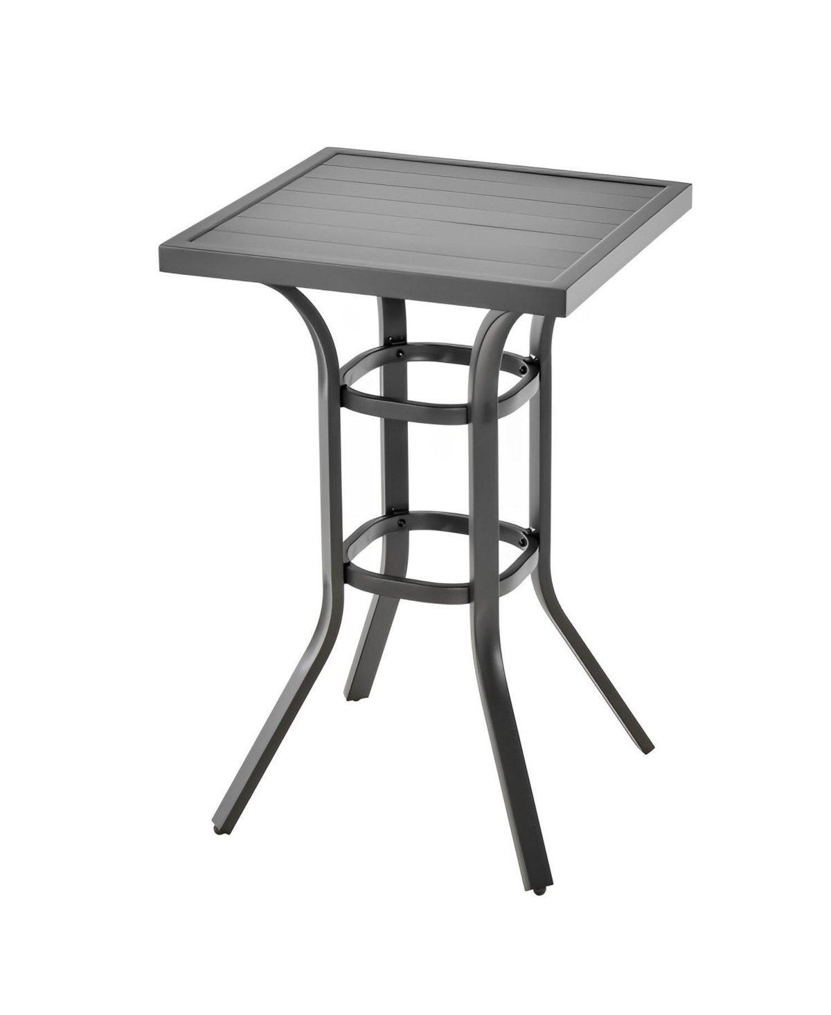 Click here for Sugift 24 Inch Patio Bar Height Table with Aluminu... prices