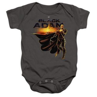 Black Adam Baby-Girls Logo With Character Infant Snapsuit - Macy's