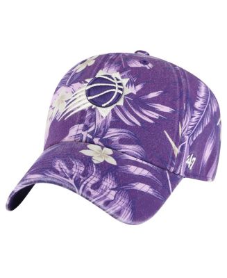 47 Men's Purple Phoenix Suns Tropicalia Floral Clean Up Adjustable Hat ...