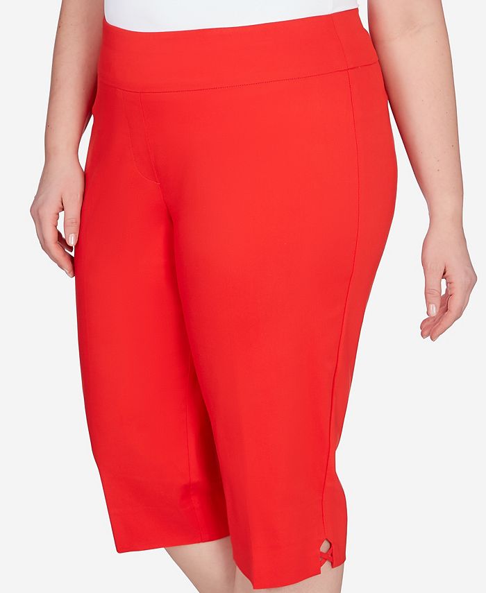 Ruby Rd. Plus Size Americana Clamdigger Capri Pants - Macy's