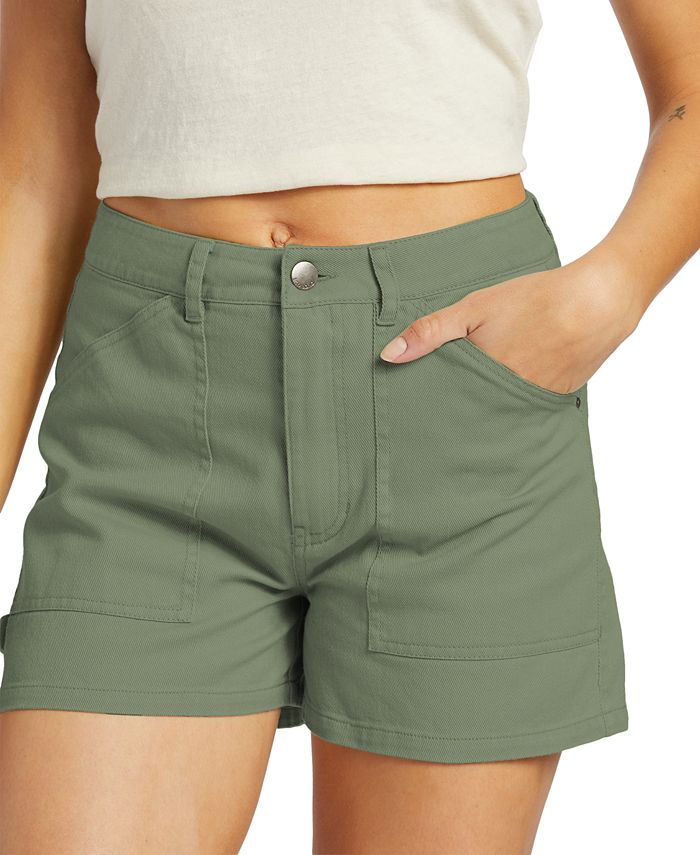 Billabong Juniors' Leia Denim Carpenter Shorts - Macy's