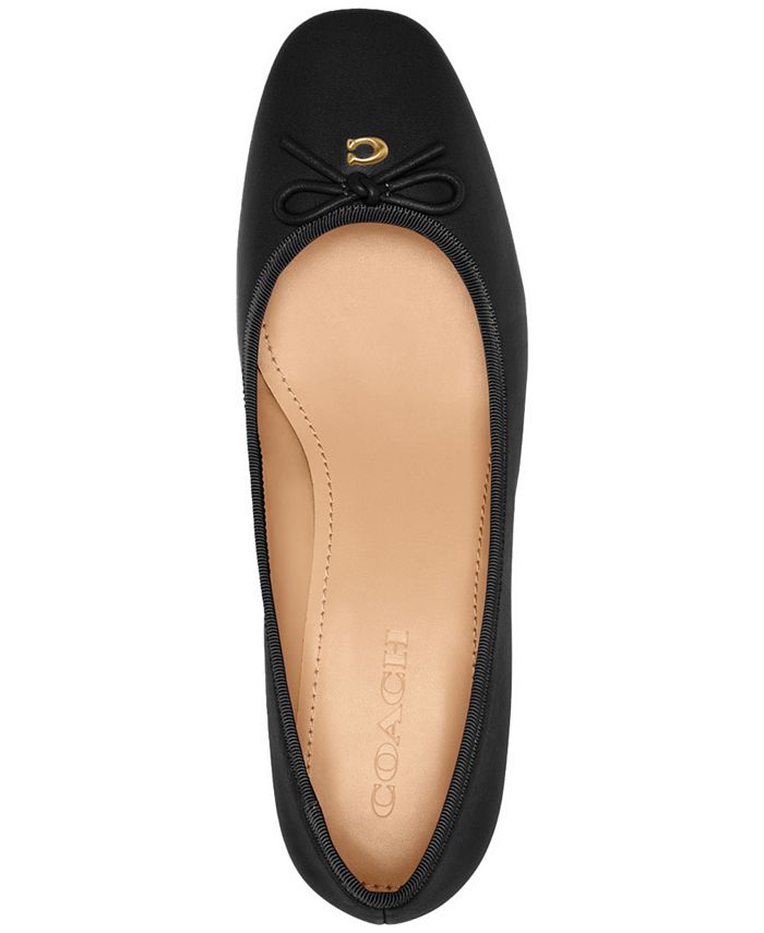 COACH Women's Ava Ballet Block-Heel Pumps - Macy's