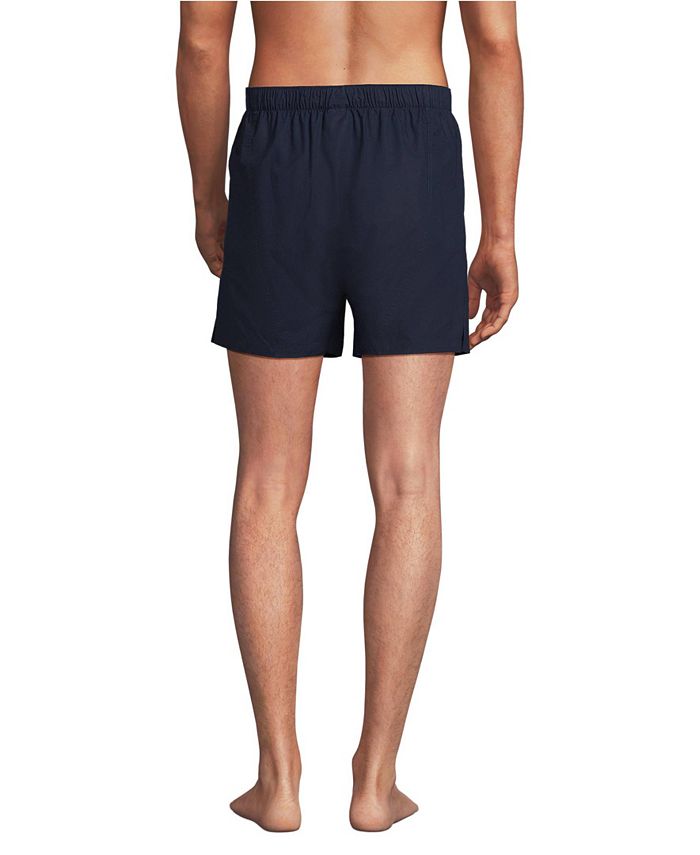 Lands' End Men's Essential Boxer 3 Pack - Macy's