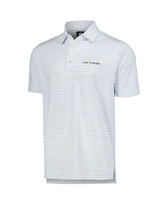 FootJoy Men's White The Players Lisle Classic Stripe ProDry Polo - Macy's