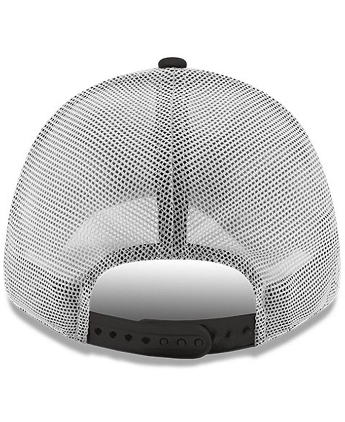 New Era Men's Black/White Austin Dillon Bass Pro Shops 9forty Trucker ...