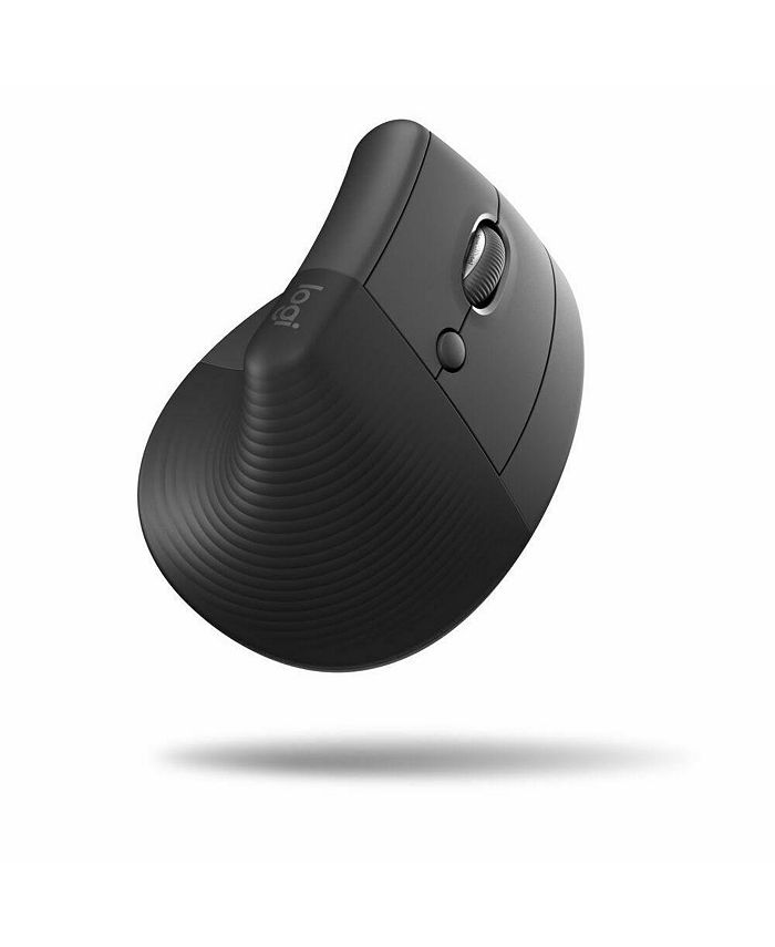 Logitech Lift Vertical Wireless Ergonomic Mouse With 4 Buttons ...
