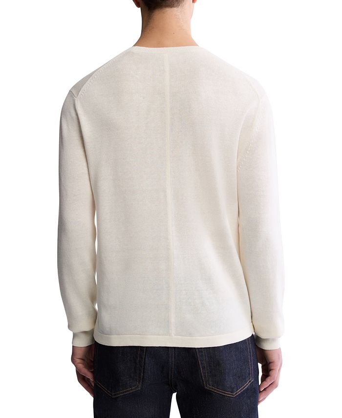Calvin Klein Men's Linen Sweater - Macy's
