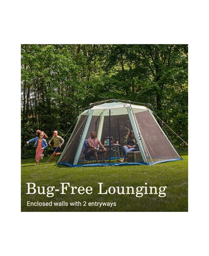 Coleman Skylodge 15 x 13 Instant Screen Canopy Tent, Moss Green - Macy's