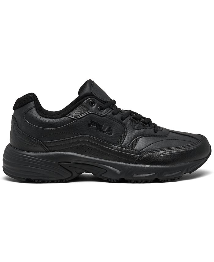 Fila Men's Workshift Memory Foam Slip-Resistant Casual Work Sneakers ...