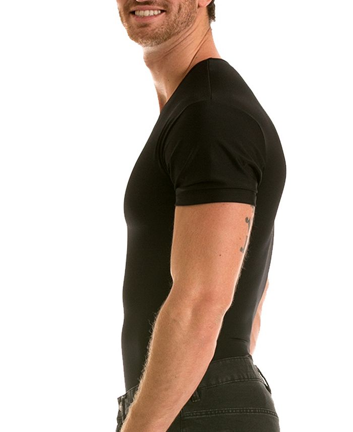 Instaslim Men's Big & Tall Insta Slim Compression Short Sleeve Crew ...