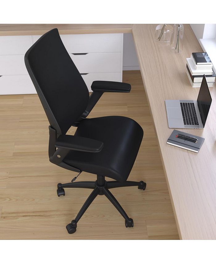 MERRICK LANE Rockefeller High-Back Executive Swivel Office Chair With ...