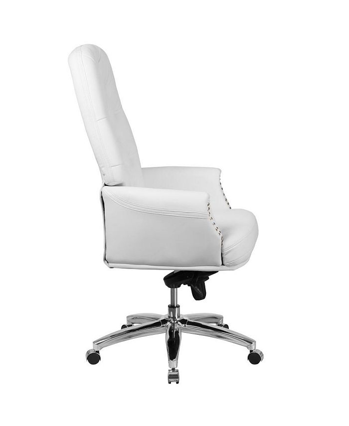 MERRICK LANE Yennefer Office Chair With Ergonomic Lumbar Support And ...
