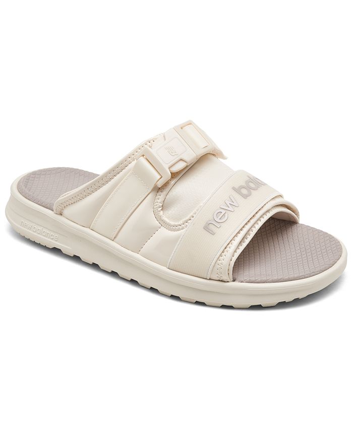 New Balance Women's 330 Puffy Slide Sandals from Finish Line - Macy's