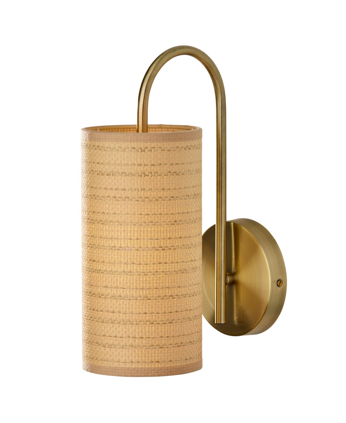 Click here for Adesso 13.5 Mendoza Wall Lamp - Antique-Like Brass prices