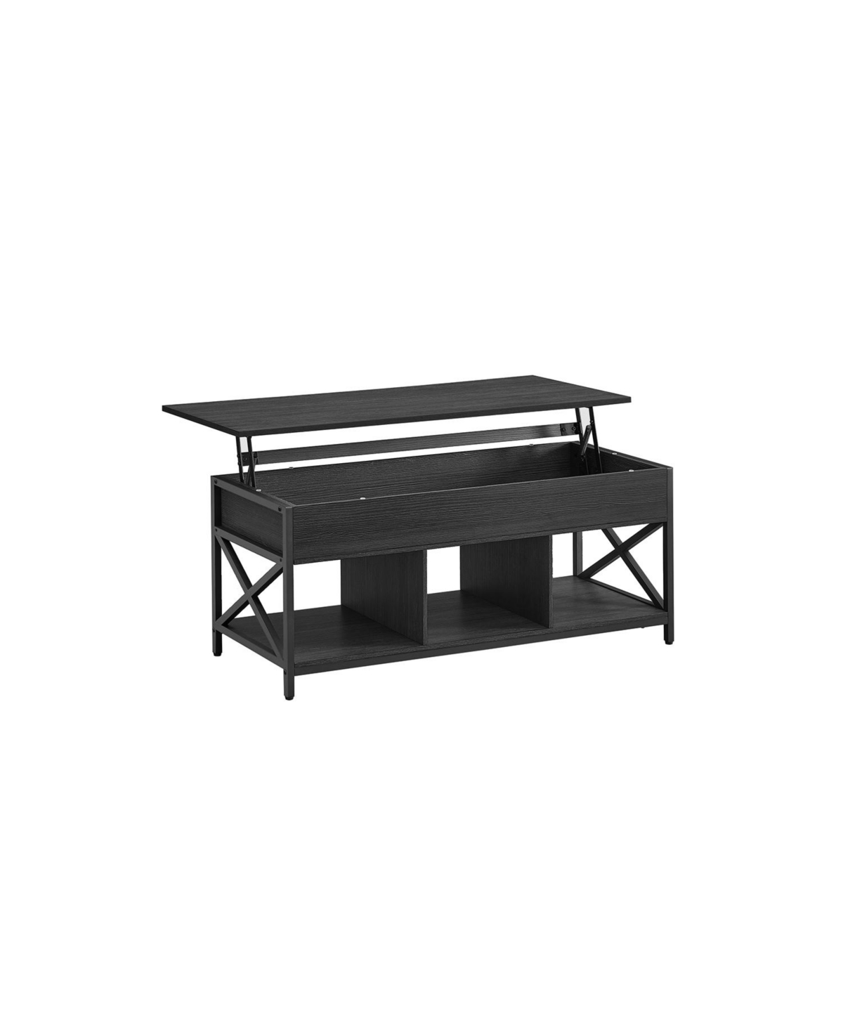Click here for Lift-Top Industrial Coffee Table with Hidden Compa... prices