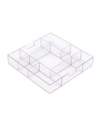 Kaplan Early Learning Loose Parts Stackable Tray - Clear - Macy's