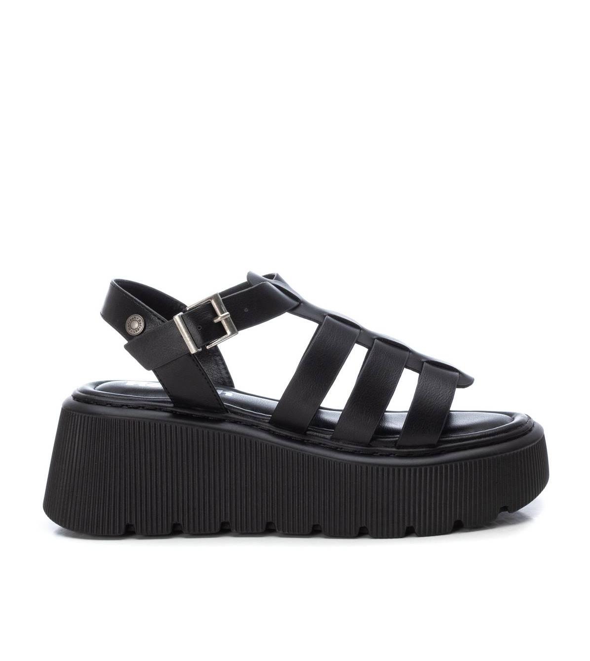 Click here for Womens Flatform Sandals By Xti - Black prices