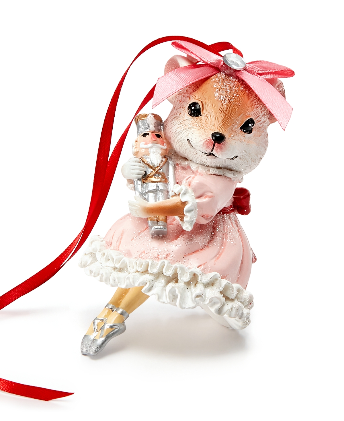 Click here for Holiday Lane Ballet Mouse Ballerina Ornament Exclu... prices