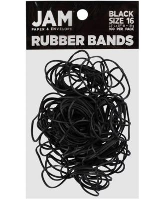 JAM Paper Durable Rubber Bands - Size 16 - Multi-Purpose Rubber bands ...