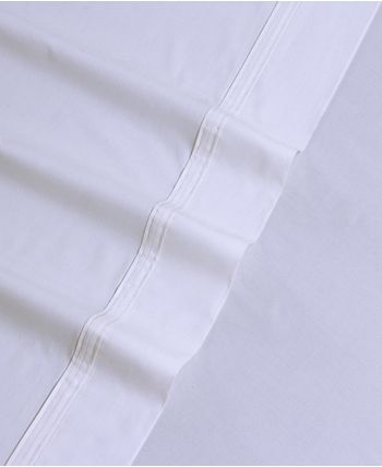 Tribeca Living 300 Thread Count Cotton Percale Extra Deep Pocket Twin ...