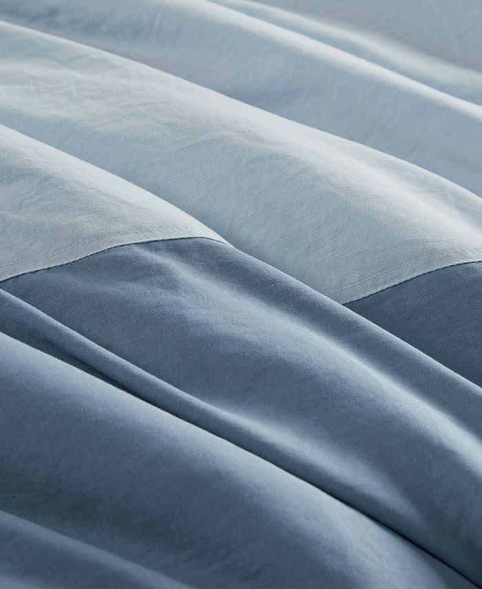 510 Design Miro Soft Washed Color Block 2-Pc. Comforter Set, Twin/Twin ...