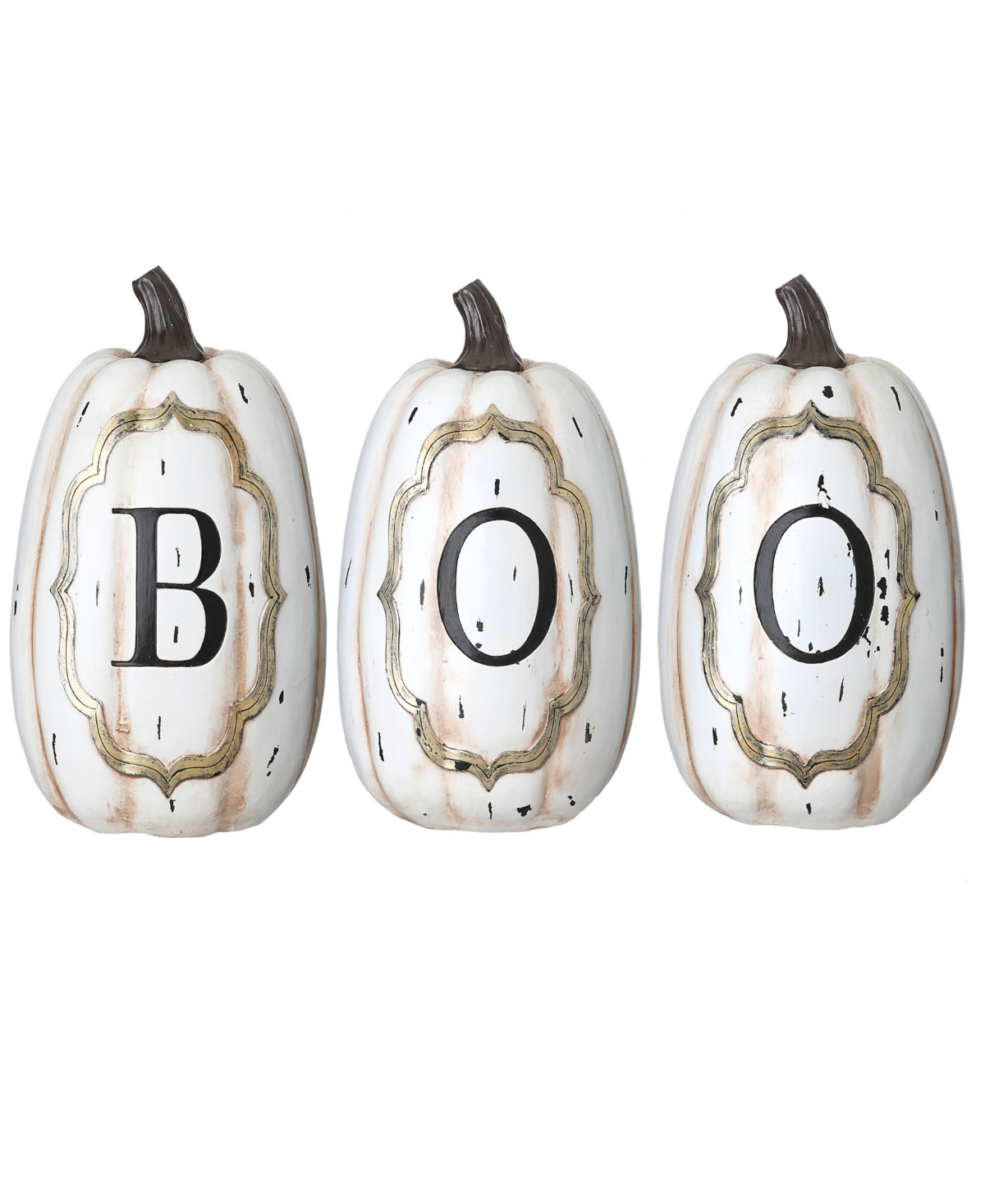 Click here for National Tree Company 13 White Pumpkin Boo Sign De... prices