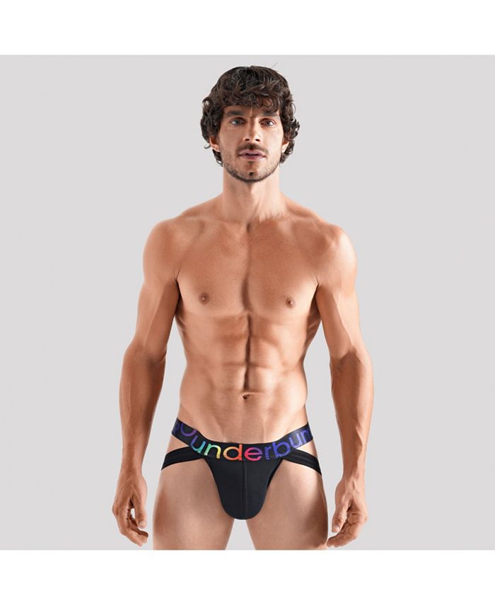 Rounderbum Men's TRANSPARENT PRIDE [DUAL TECH] Jockstrap - Macy's