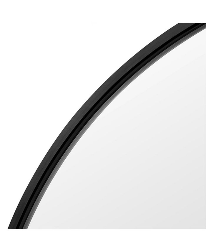 Slickblue Round Wall Mirror, Decorative Circle Mirror, 24-Inch Diameter ...