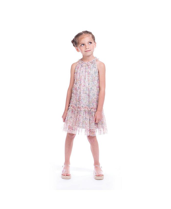 IMOGA Collection Little Girls Nina Daisy Novelty Woven Dress - Macy's