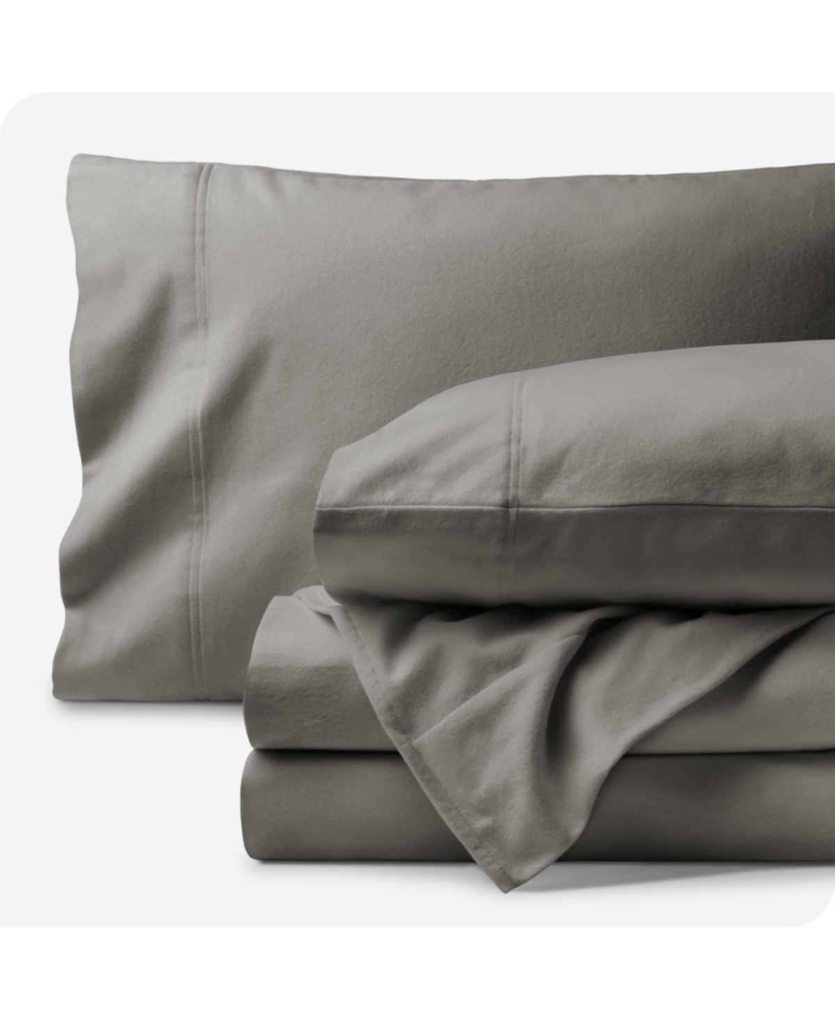 Click here for Bare Home Organic Cotton Flannel Sheet Set - Light... prices
