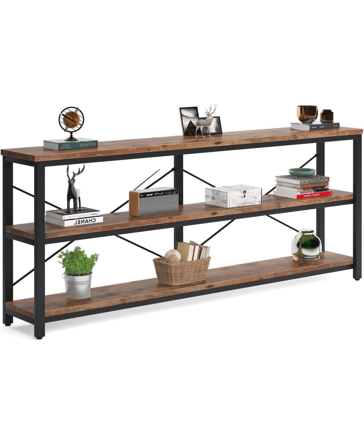 Click here for Tribesigns Extra Long Sofa Console Table  71 Narro... prices