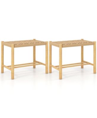 SUGIFT 18 Inch Dining Stool Set of 2 - Macy's