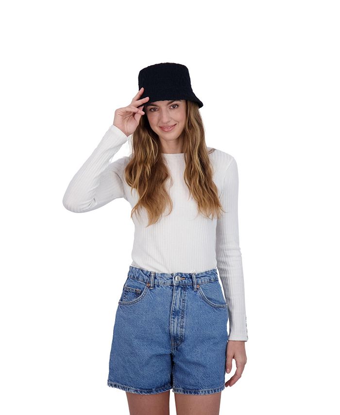 Banana Boat Slub Yarn Bucket Hat with Rope Trim - Macy's