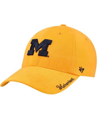 47 Brand Women's Maize Michigan Wolverines Miata Clean Up Adjustable ...