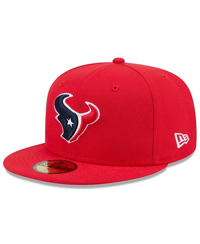 New Era Men's Red Houston Texans Omaha 59FIFTY Fitted Hat - Macy's