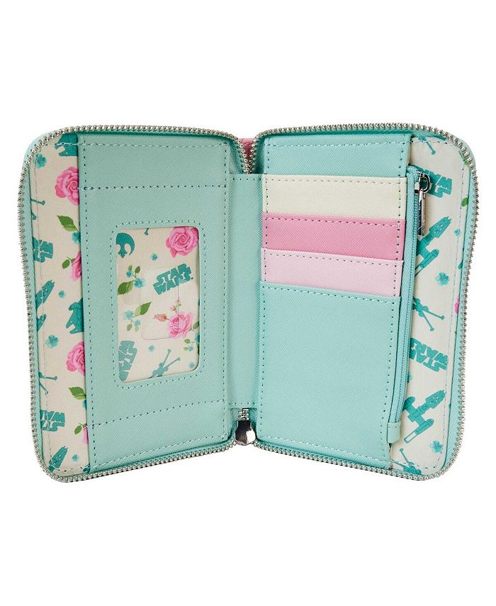 Loungefly Star Wars Floral Rebel Zip-Around Wallet - Macy's
