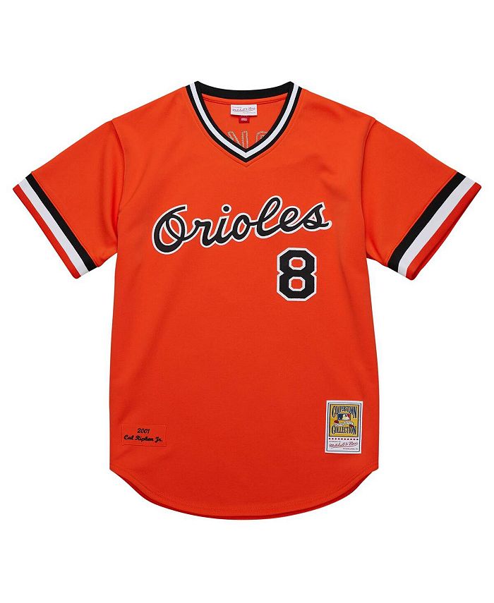 Mitchell & Ness Mitchell Ness Men's Cal Ripken Jr. Orange Baltimore ...
